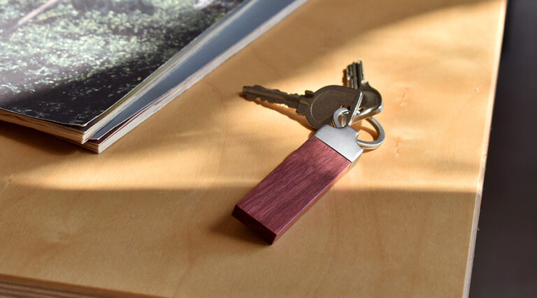 KEYRING 002 - 木製雑貨ブランド +LUMBER